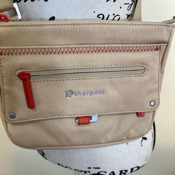 Sherpani | Bags | Sherpani Beige Crossbody Bag | Poshmark